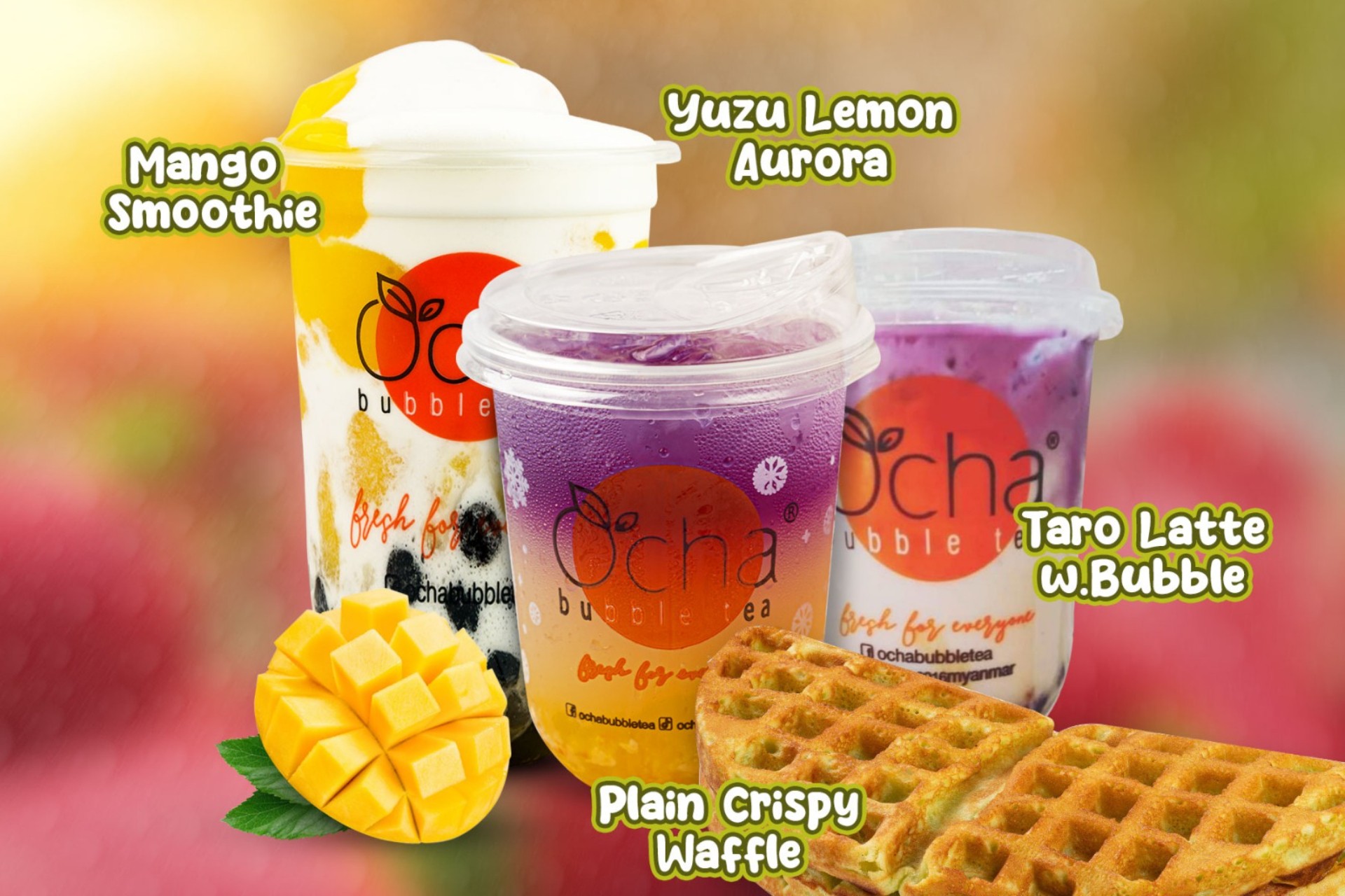 Ocha Bubble Tea | MyanLife - Life Experience